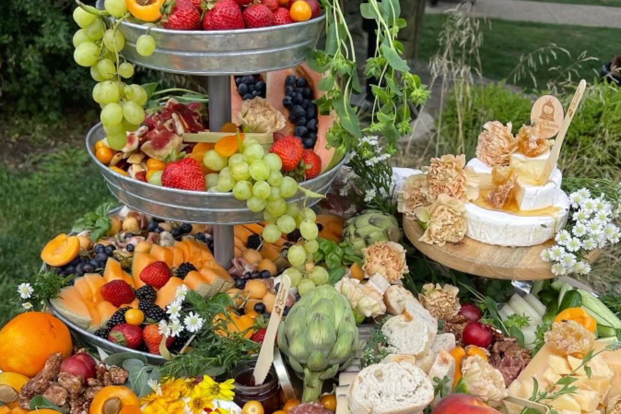 shrimp and crab cocktail mini gourmet sandwiches themed tables ...